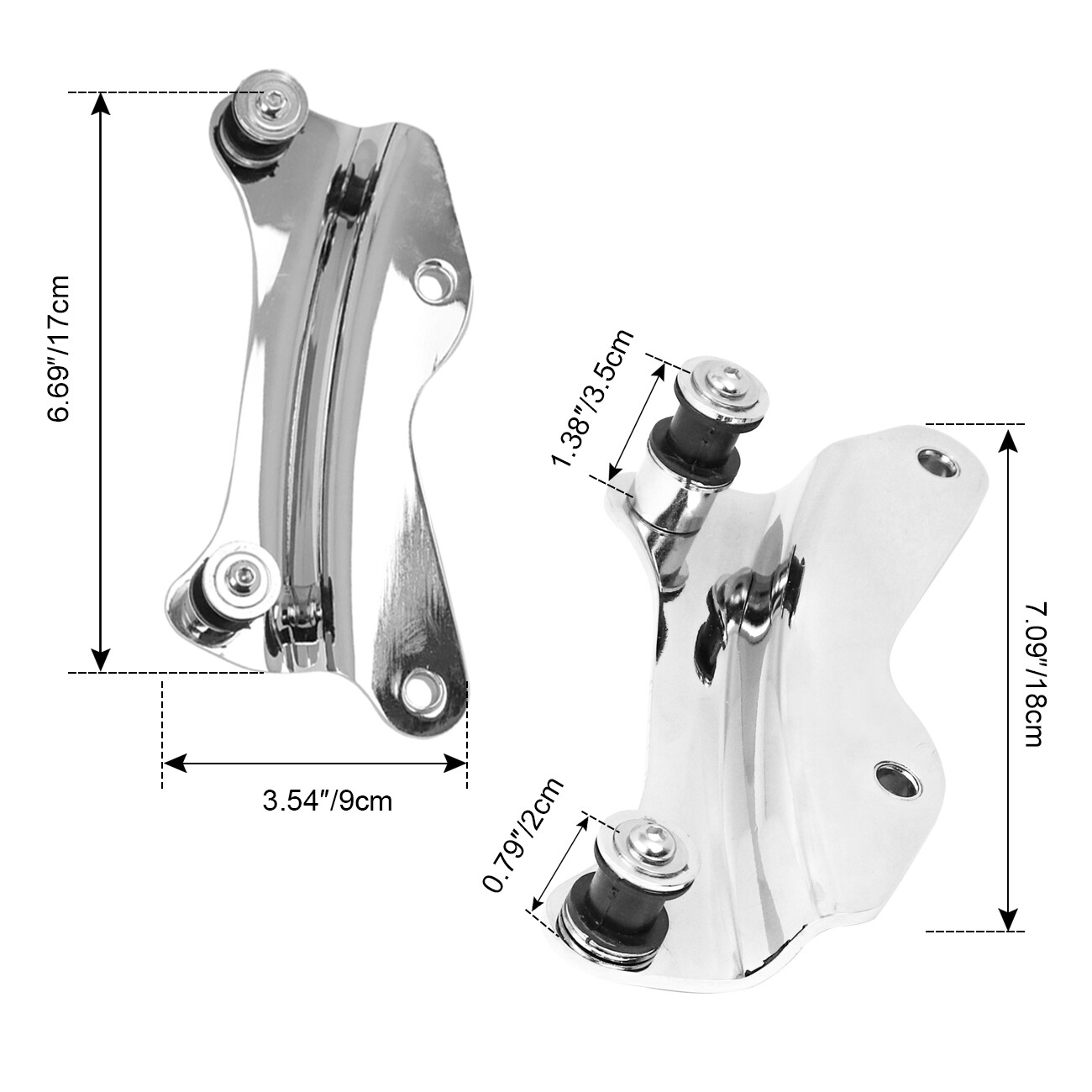 4 Point Docking Hardware Kits For Harley 2014-2024 W/ Hardware Point ...