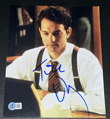 Tom Hanks Signed Autograph 8x10 Photo Authentic Philadelphia Big ...