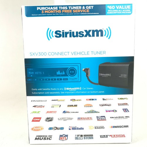 SiriusXM SXV300V1 Satellite Radio SXV300V Connect Vehicle Tuner ...