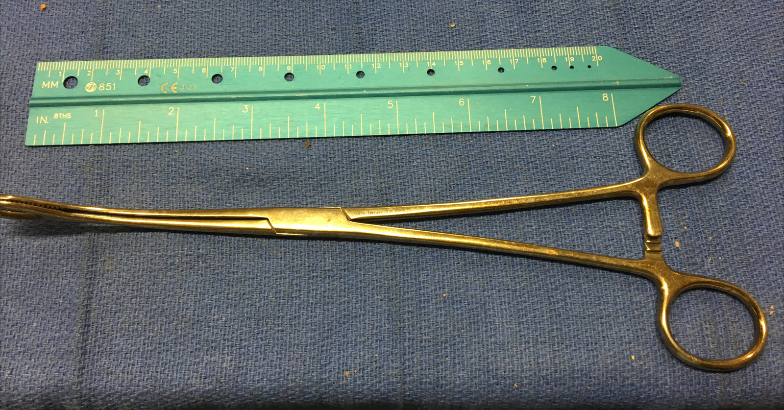 Codman 32-6031 Ring Sponge Curved Forcep Medical Surgical Instrument | eBay