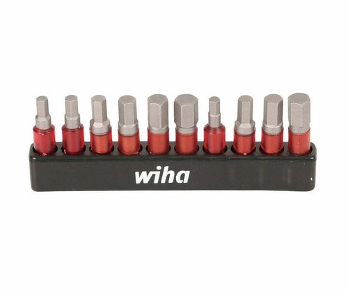 Wiha Tools 76876 10 Piece MaxxTor Impact Insert Hex Bit Set 84705768762 ...