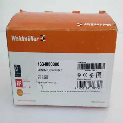 One New Module For Weidmuller UR20-FBC-PN-IRT 1334880000 In Box Free ...