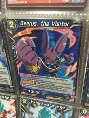 Dragon Ball Super Beerus, the Visitor BT18-052 UC | eBay