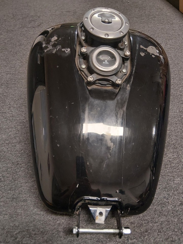 HARLEY DYNA FXDI FXDX FUEL TANK GAS WITH FUEL PUMP WITH GAUGE AND CAP ...