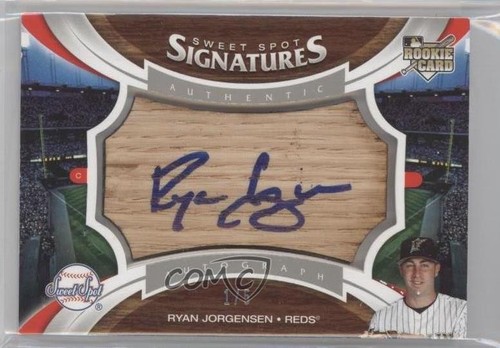 2006 Sweet Spot Signatures Barrel Blue Ink /5 Ryan Jorgensen #180 ...