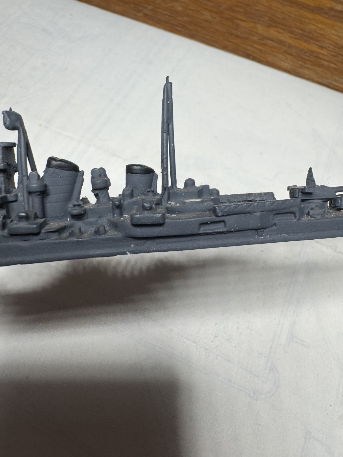 Superior Japanese IJN Nachi Heavy Cruiser 1/1200 Scale Waterline Ship ...
