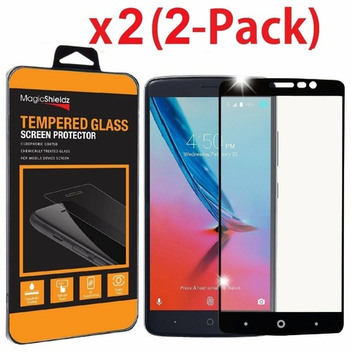 Full Coverage Tempered Glass Screen Protector for ZTE MAX XL N9560 ...