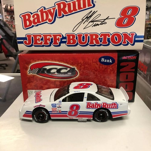 Jeff Burton #8 Baby Ruth 1990 Thunderbird 1:24 C249035186-1 BANK 1 of ...