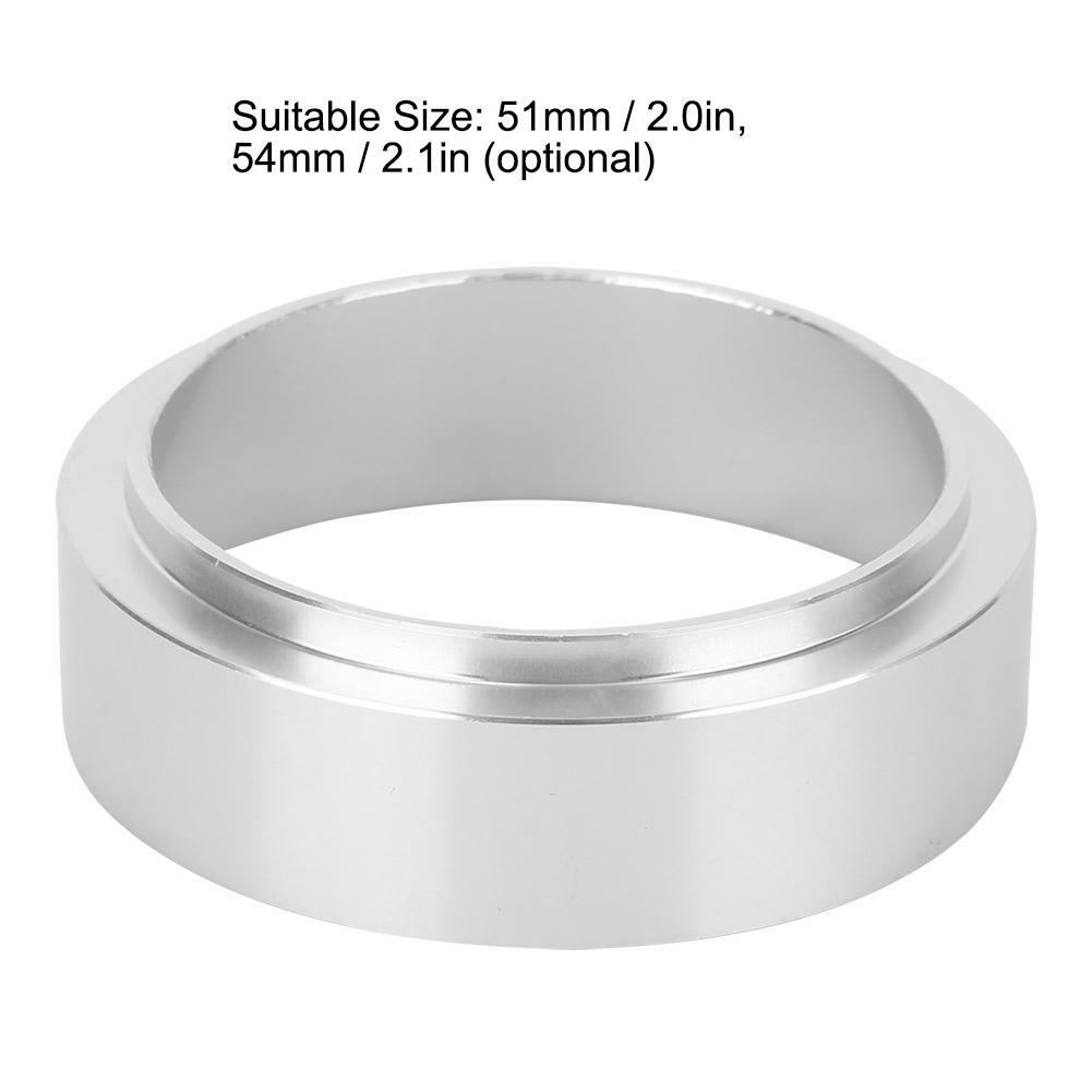 51/54mmEspresso Coffee Dosing Ring Funnel Aluminum Round Ring Funnel ...