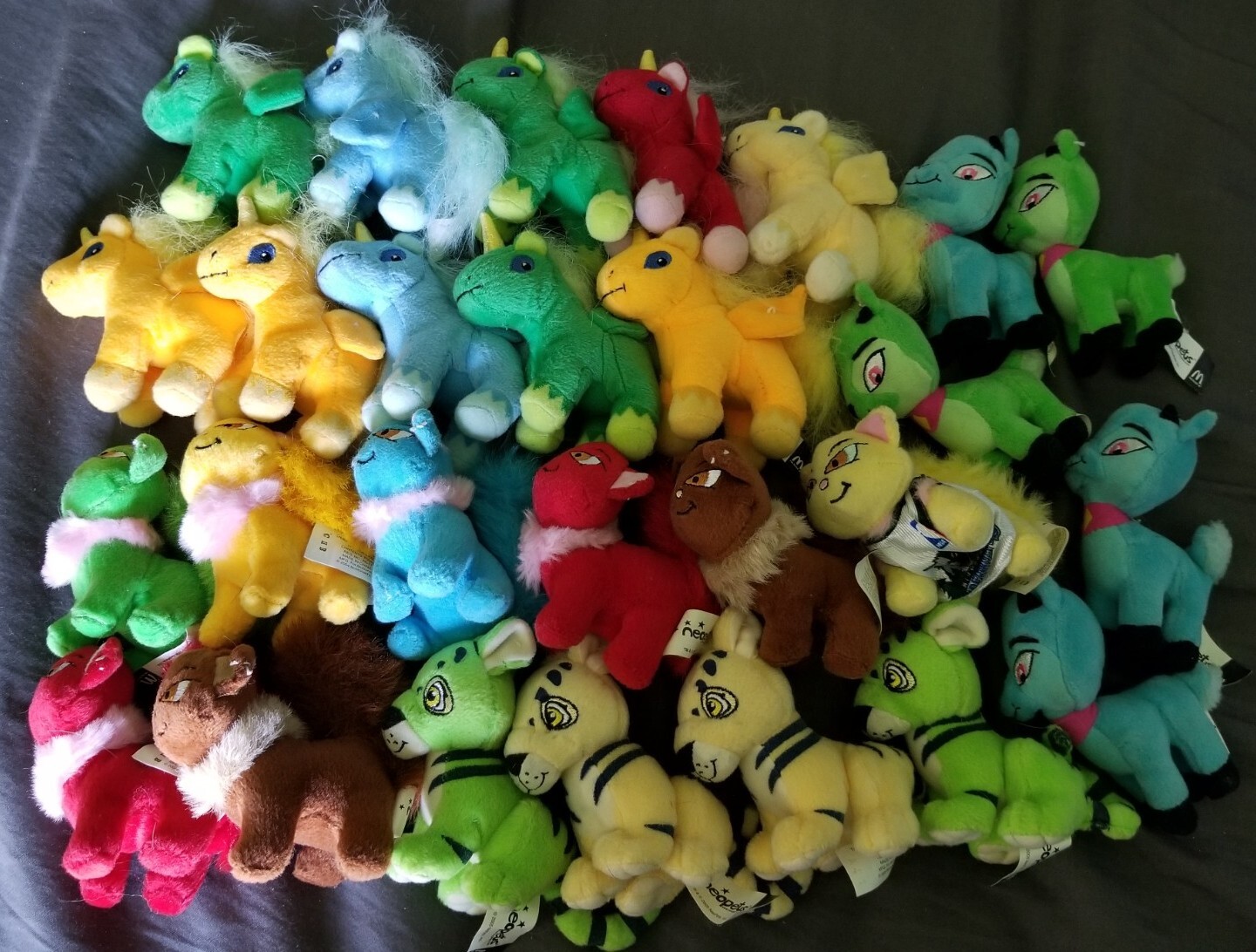 Rare Collection: Huge Lot of McDonald's Neopets - 365 Total! | eBay
