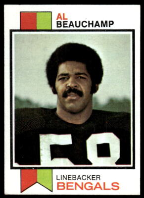 1973 Topps #337 Al Beauchamp Cincinnati Bengals | eBay