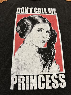 Star Wars Womens princess leiah "Dont Call Me Princess" Size (M) medium ...