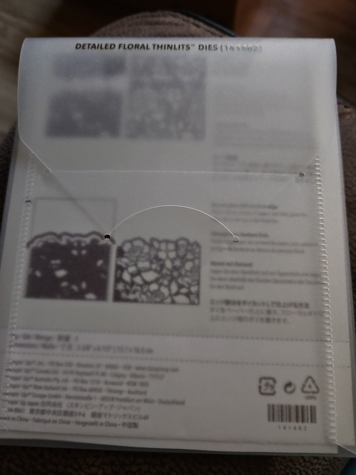 Stampin’ Up! - DETAILED FLORAL THINLITS DIE - Retired | eBay