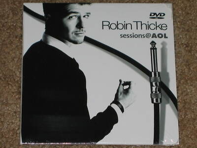 ROBIN THICKE - Sessions @ AOL - Best Buy Promo DVD! NEW! RARE ...