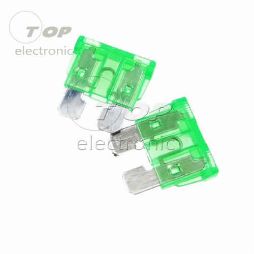 30PCS 30 AMP Mini Car Truck SUV Plug in Blade Fuse Tablet 30A Green | eBay