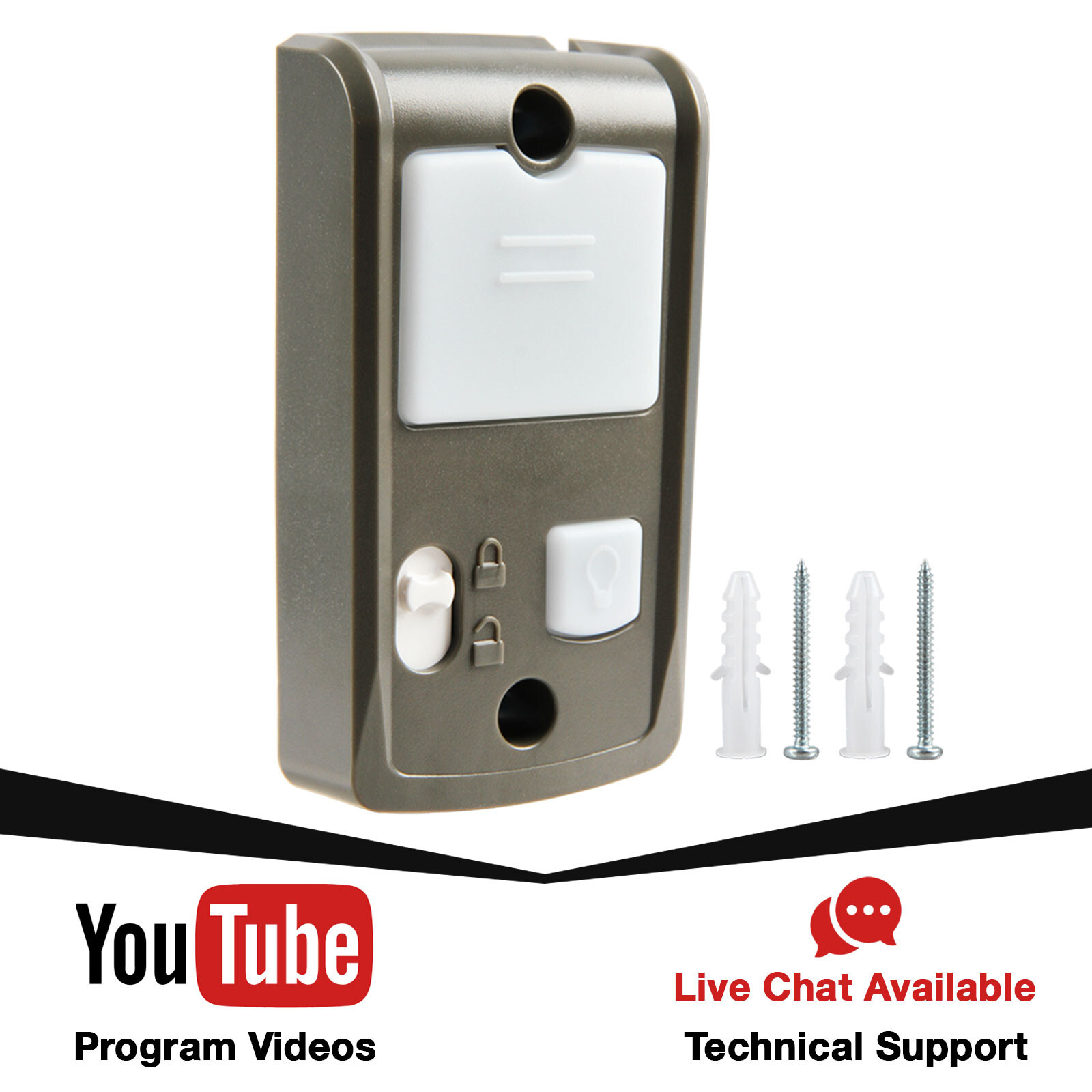 Keyless Entry Garage Door Remote Wall Pad Opener for Genie GBWCSL2-BX ...