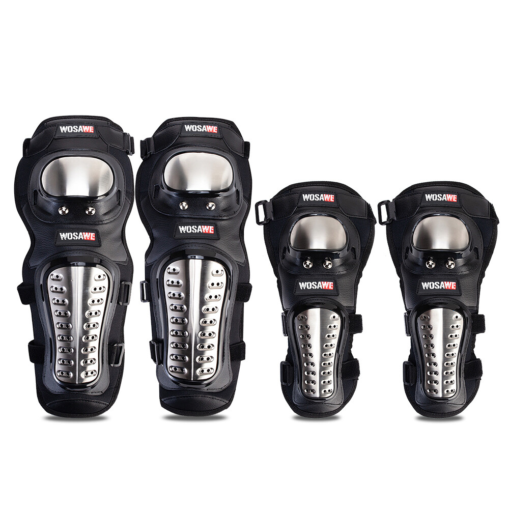 WOSAWE Motorcycle Knee Elbow Pads Protective Guards ATV Racing Sports ...