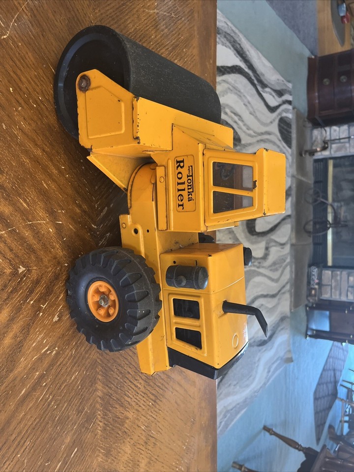 Vintage Orange Mighty Tonka Roller, 1970’s Metal | eBay