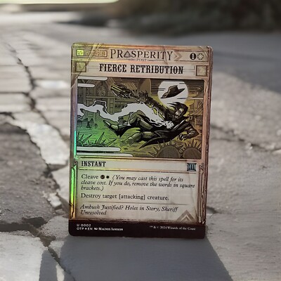 MTG OTP: Fierce Retribution Outlaws of Thunder Junction: Breaking News ...