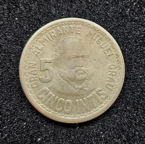 1987 Peru Coin 5 Intis | eBay
