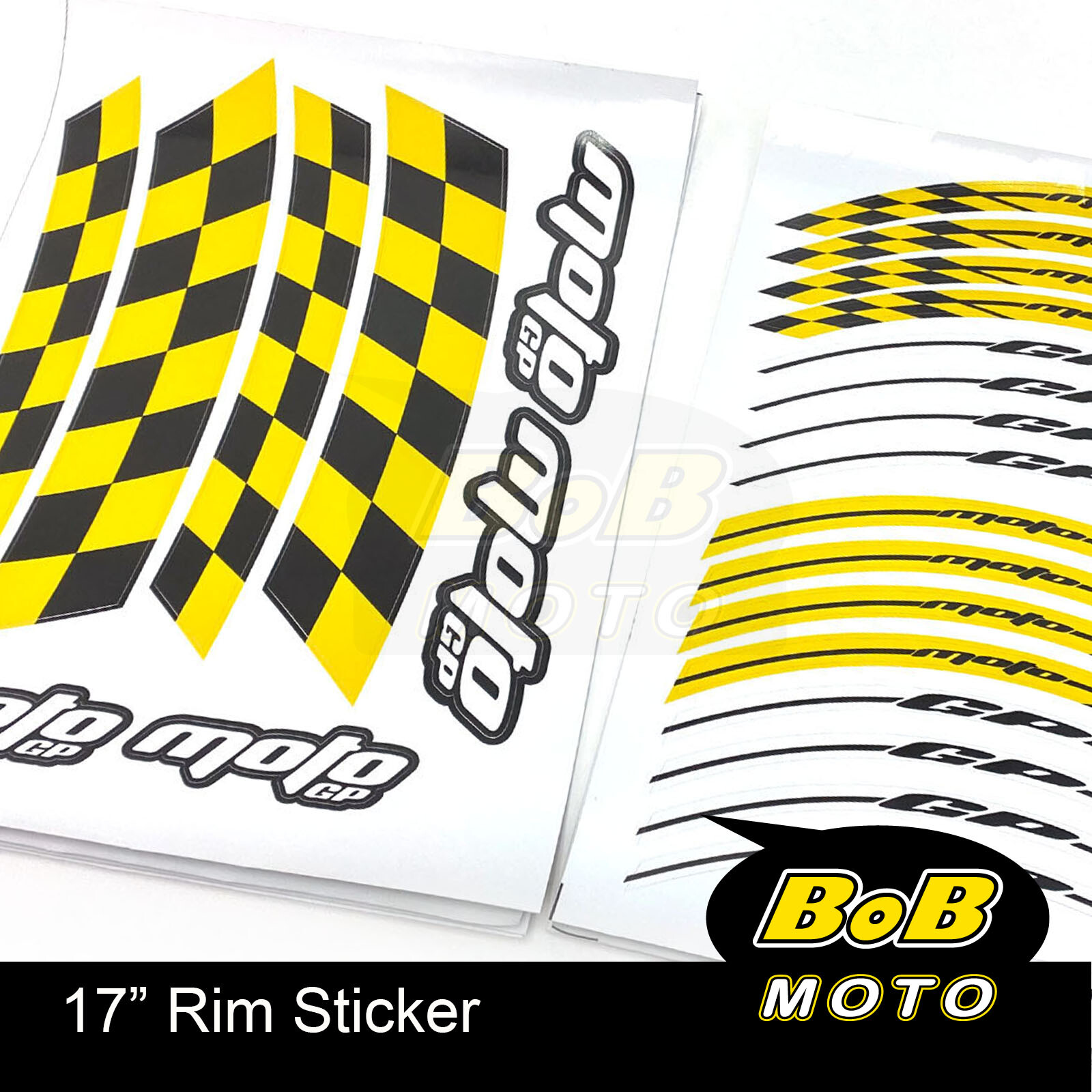 Red 17" Vinyl Wheel Rim Decal Sticker For Kawasaki ZX14R Ninja ZX1400 ...