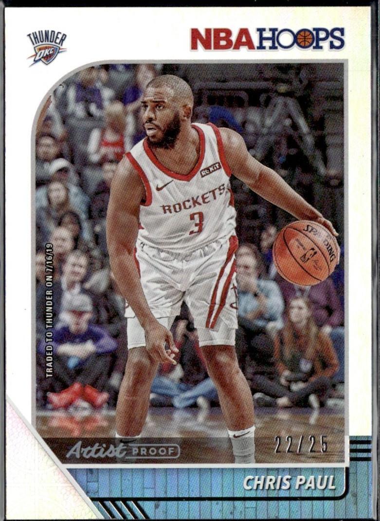 2019-20 Panini NBA Hoops - Chris Paul #67 Artist Proof /25 for sale ...
