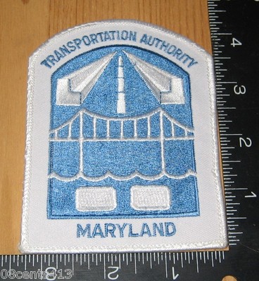 Transportation Authority Maryland Police Cloth Patch Only | eBay