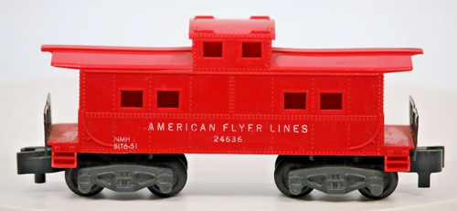 American Flyer Caboose 24636 Pike Master 1961-1966 Unpainted w/ White ...