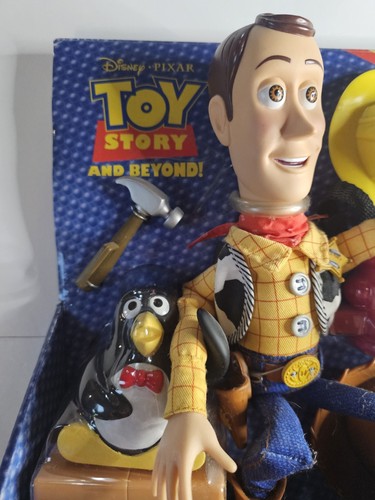 Rare Toy Story Fire Fightin Woody Doll 15 Inch Figure Hasbro 3050 ...