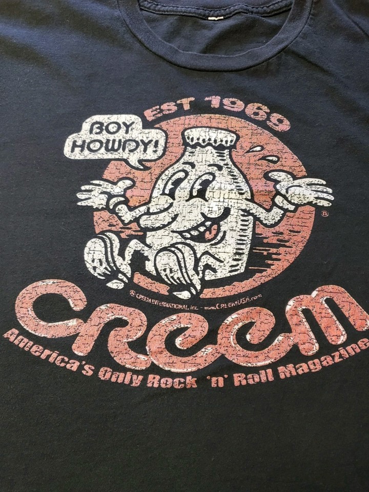 Creem Magazine T-Shirt Black | eBay