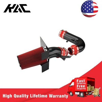4" Cold Air Intake Kit + Red Filter w/ Heat Shield For 97-03 Ford F-150 ...