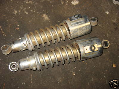 80 Yamaha XS650 XS 650 Rear Shocks | eBay
