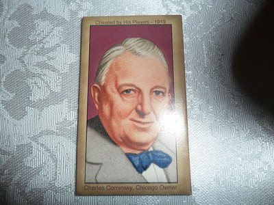 2007 Charles Cominsky Chicago Owner #99 Helmar Series 2 | eBay