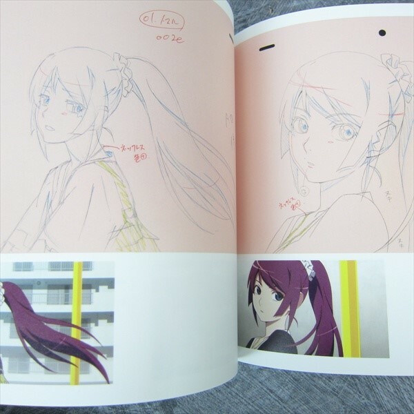 BAKEMONOGATARI Key Animation Note Art Book Complete Set AKIO WATANABE ...
