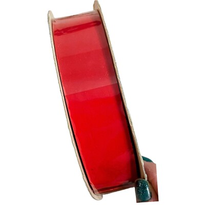 C&G Flocked Ribbon Vel-Pruf Waterproof 1.5” x 25 Yards Made In USA | eBay