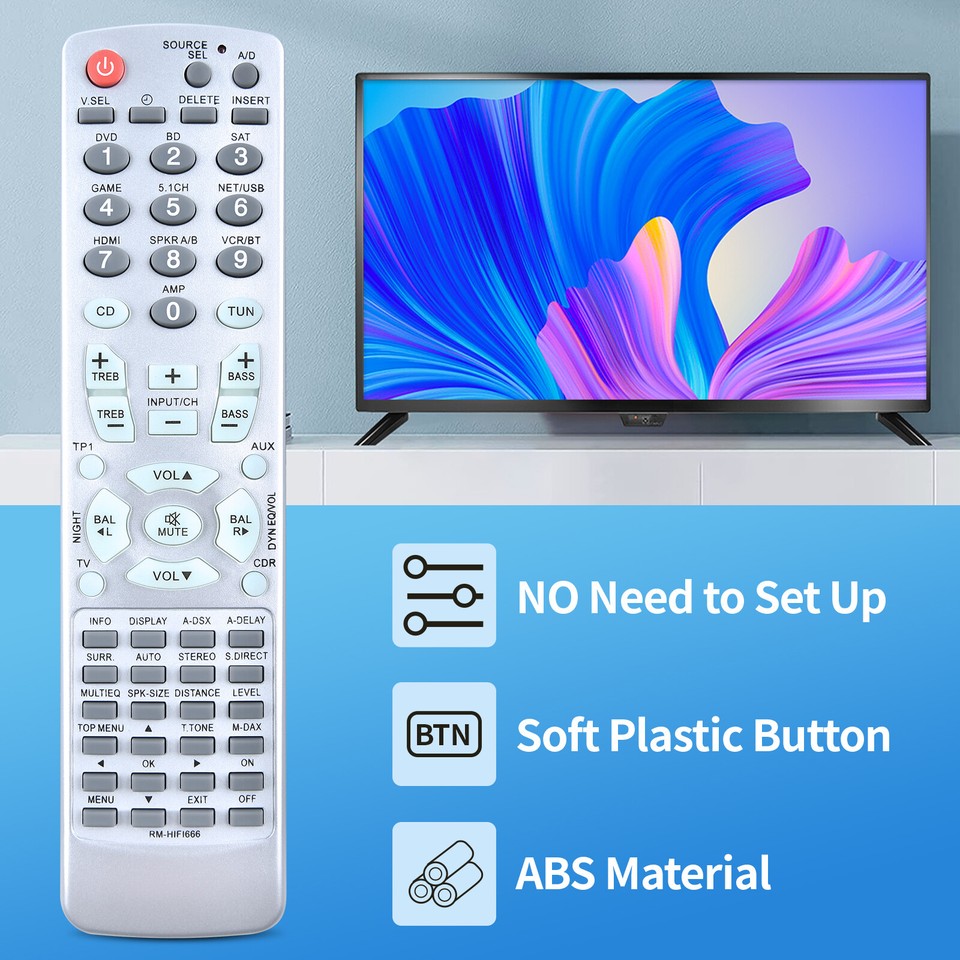 New RC011SR Replacement Remote Control For Marantz AV Receiver SR7008 ...