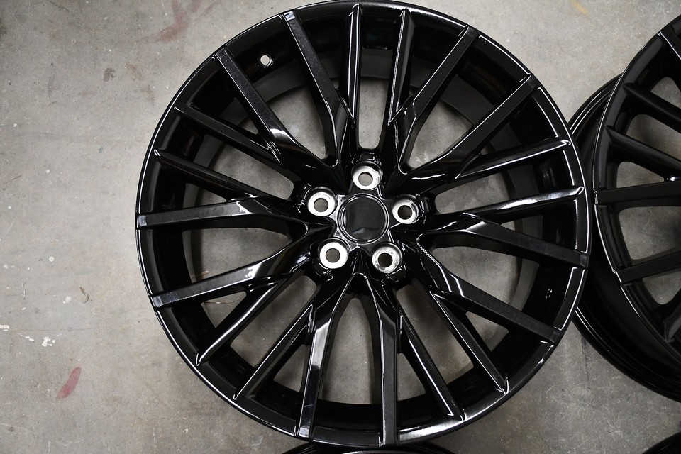 Set 4 20x8 OE Wheels LX59 Gloss Black Wheels 5x4.5 Rims | eBay