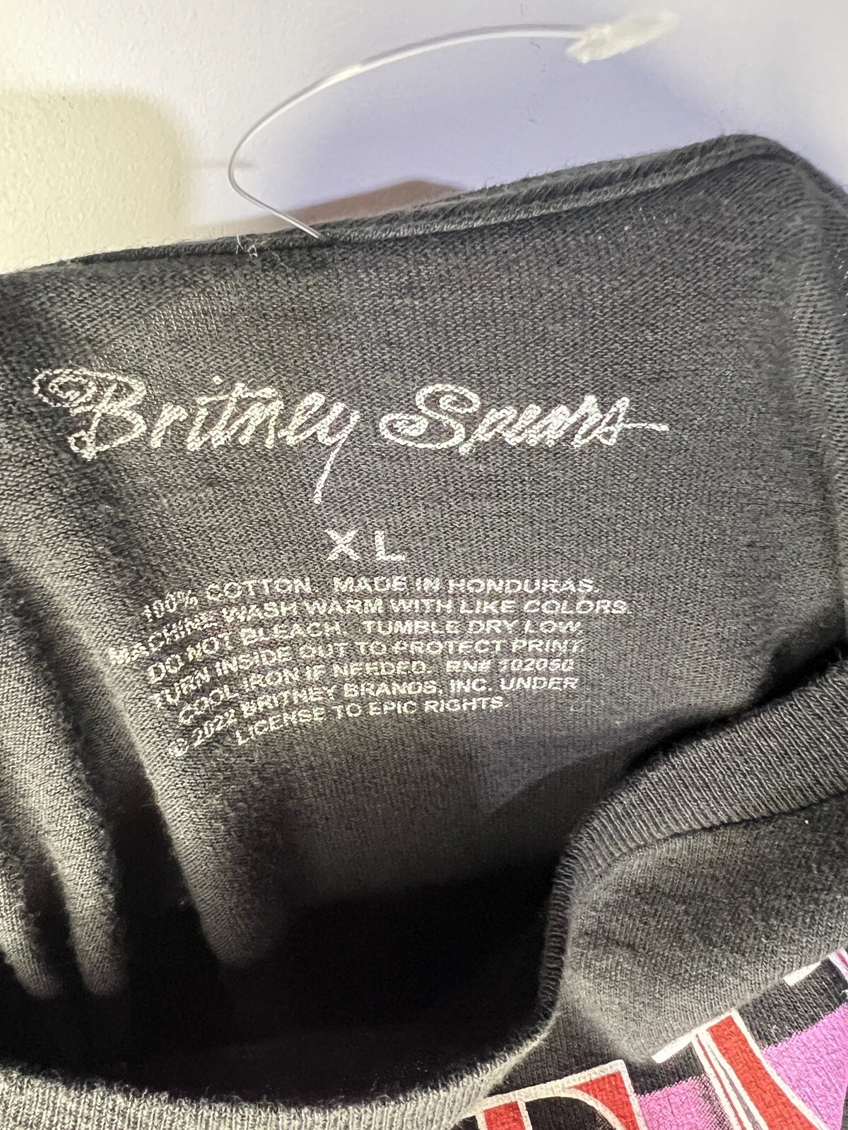 BRITNEY SPEARS OFFICIAL MERCH 2022 TOUR BAND CONCERT… - Gem