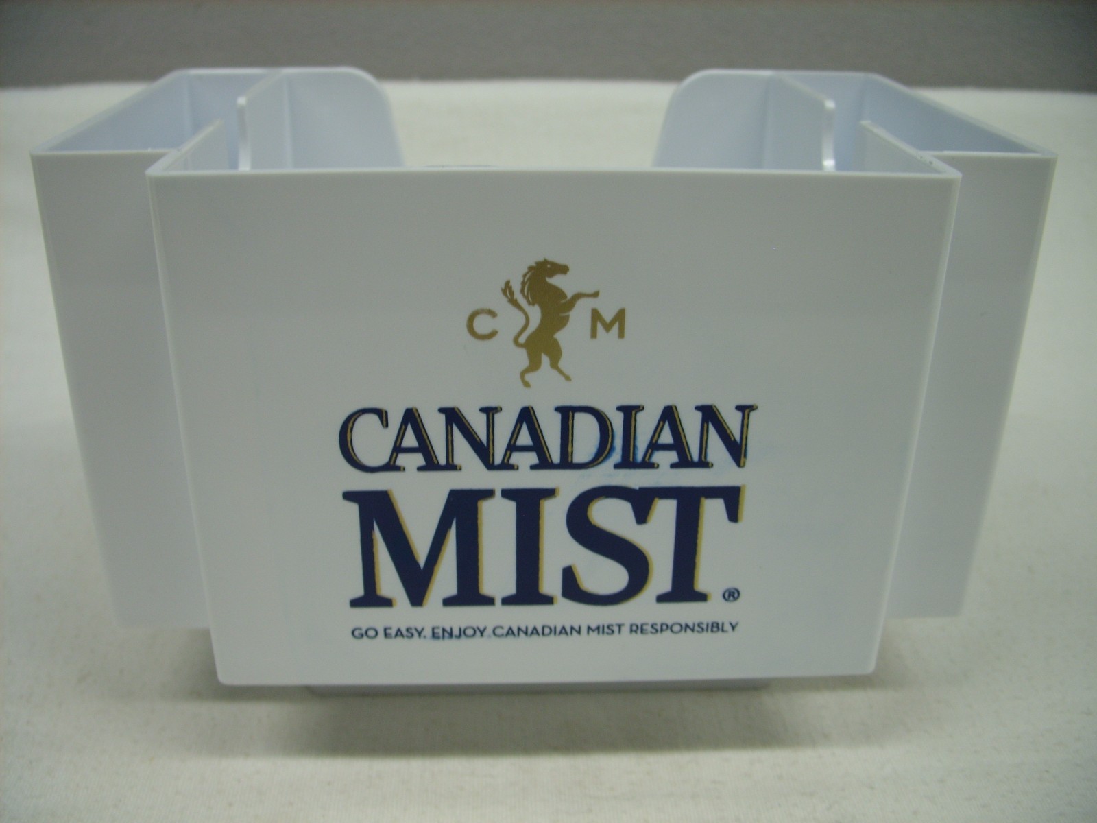 CANADIAN MIST WHISKEY - PROMOTIONAL BRANDED BARWARE BAR CADDY NAPKIN ...