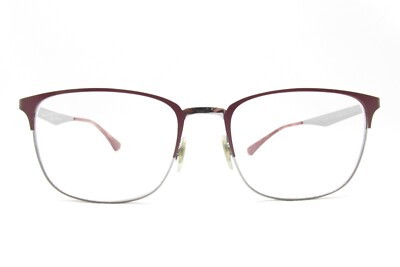 RAY-BAN MODERN HORNED DESIGNER RB6421 METAL EYEGLASSES FRAMES 54-18-145 ...
