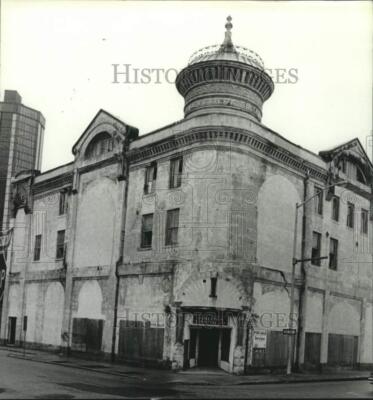 1988 Press Photo Exterior of old former relief jail building, Mobile ...