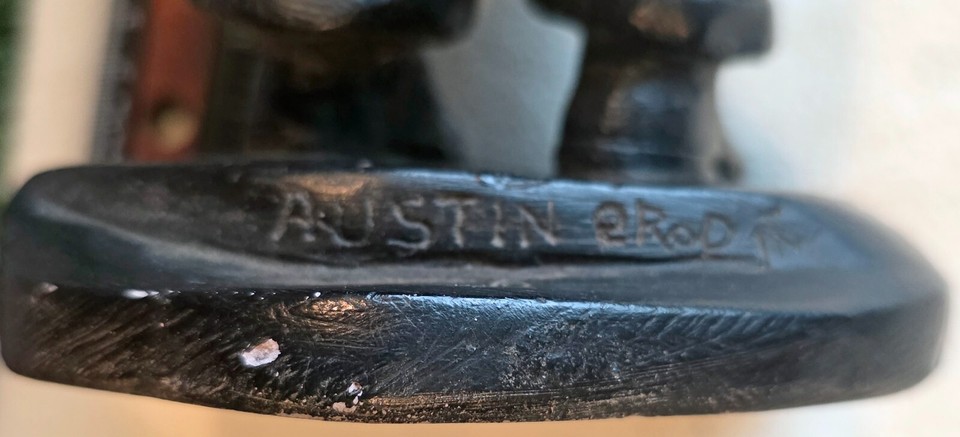 Judaica- 14 3/4" high Jewish Man with clasping hands, D. Klass Austin ...