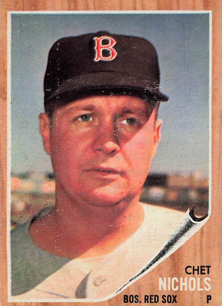 CHET NICHOLS 1962 TOPPS BASEBALL #403 | eBay