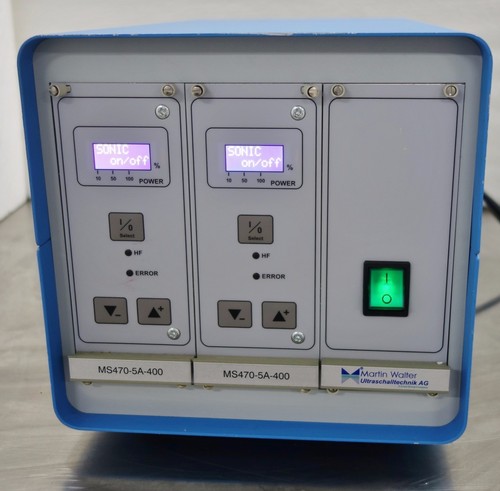 MARTIN WALTER ULTRASCHALLTECHNIK MS470-5A-400 MS MEGASONIC SWEEPING ...
