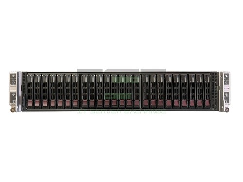 Supermicro X11 2U 24-Bay SFF 4-Node Server 8x Gold 6140 512GB RAM 3108 ...