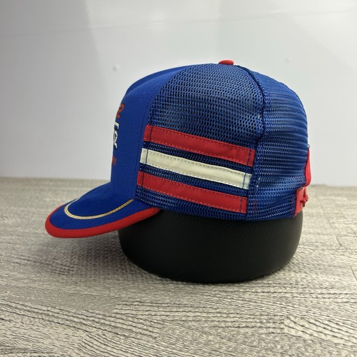 Vintage Rusty Wallace 3 Stripe Trucker Hat Cap Snap Back Adjustable ...