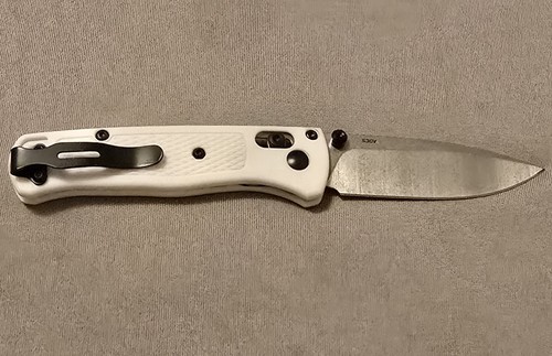 White Grivory Mini Bugout Folding Pocket Knife, | eBay