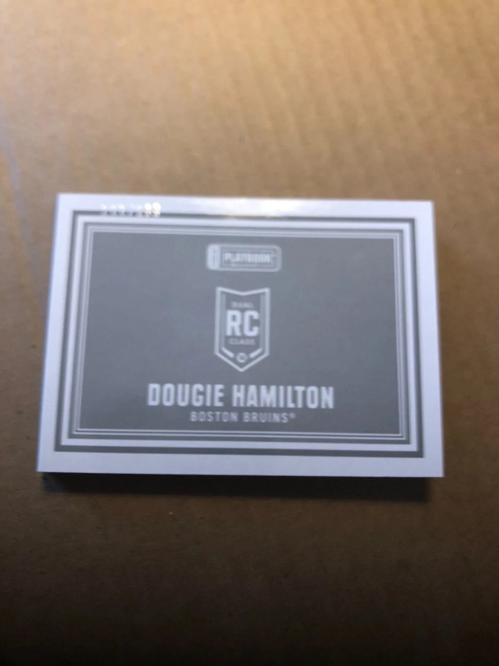 2013-14 Panini Playbook Dougie Hamilton #133 Rookie 018/199 Boston ...