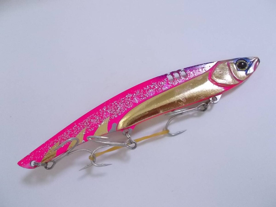 Jackal Big Backer 128 Super Sagoshi Pink Spark Lure Used | eBay