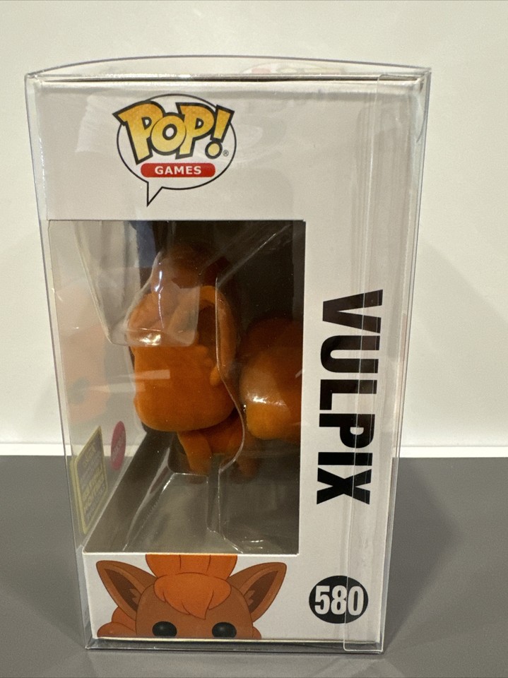 Funko Pop! Vinyl: Pokémon - Vulpix (Flocked) - SDCC-2020 Summer ...